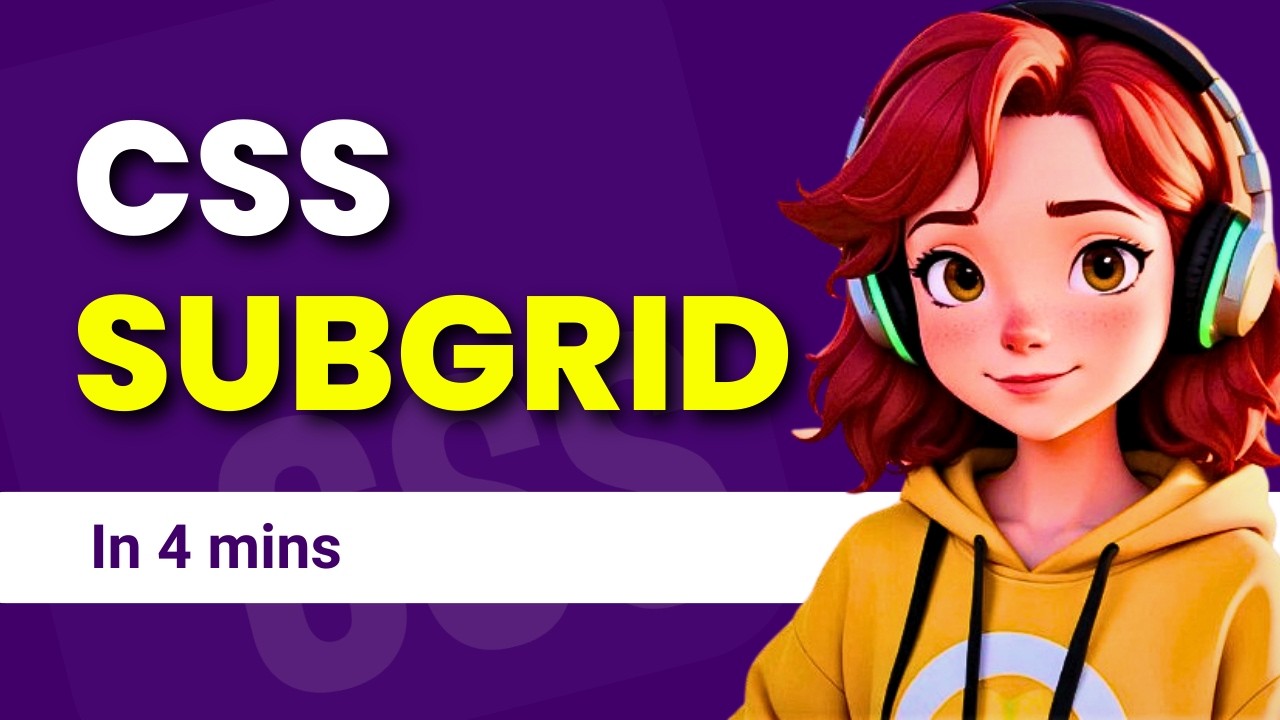 Why CSS Subgrid Changes Everything for Layouts - YouTube
