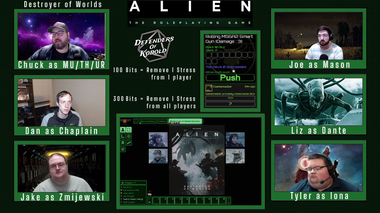 Alien TTRPG: Destroyer of Worlds: Act 1 - YouTube