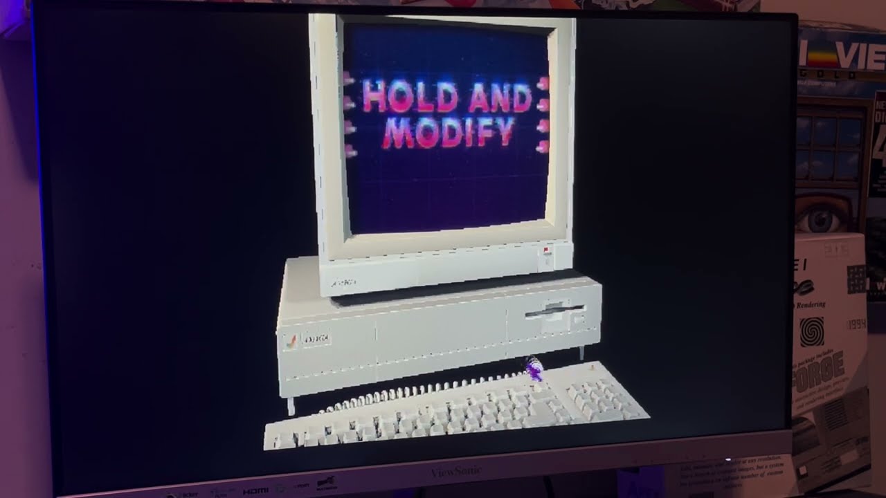 Make A YouTube 3D Animation With An Amiga? - YouTube