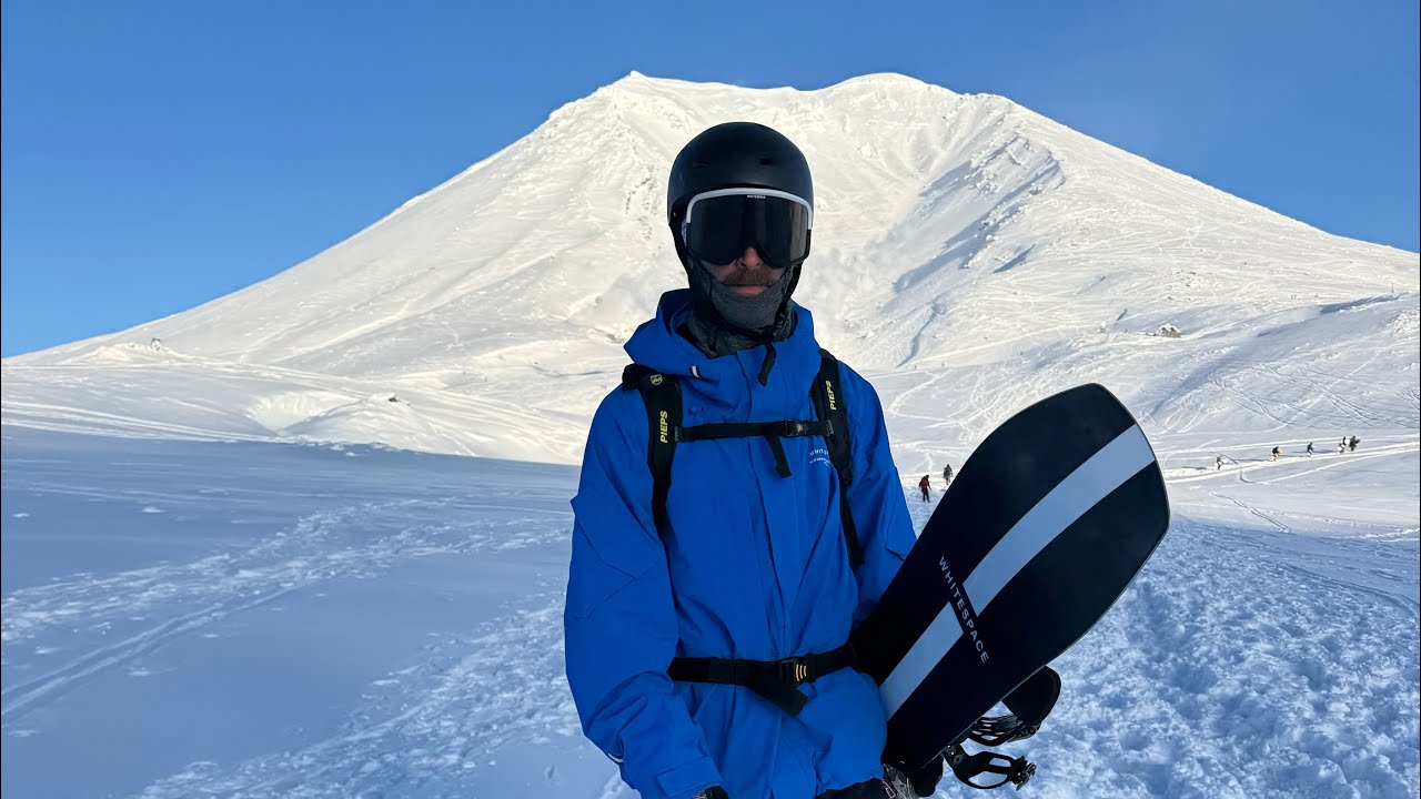 Volcano Snowboarding in Japan – Endless Terrain & Dream Lines - YouTube