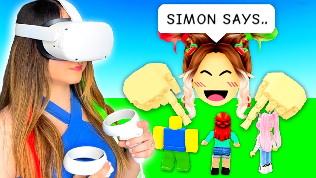 Extreme SIMON SAYS in Roblox VR HANDS! - YouTube