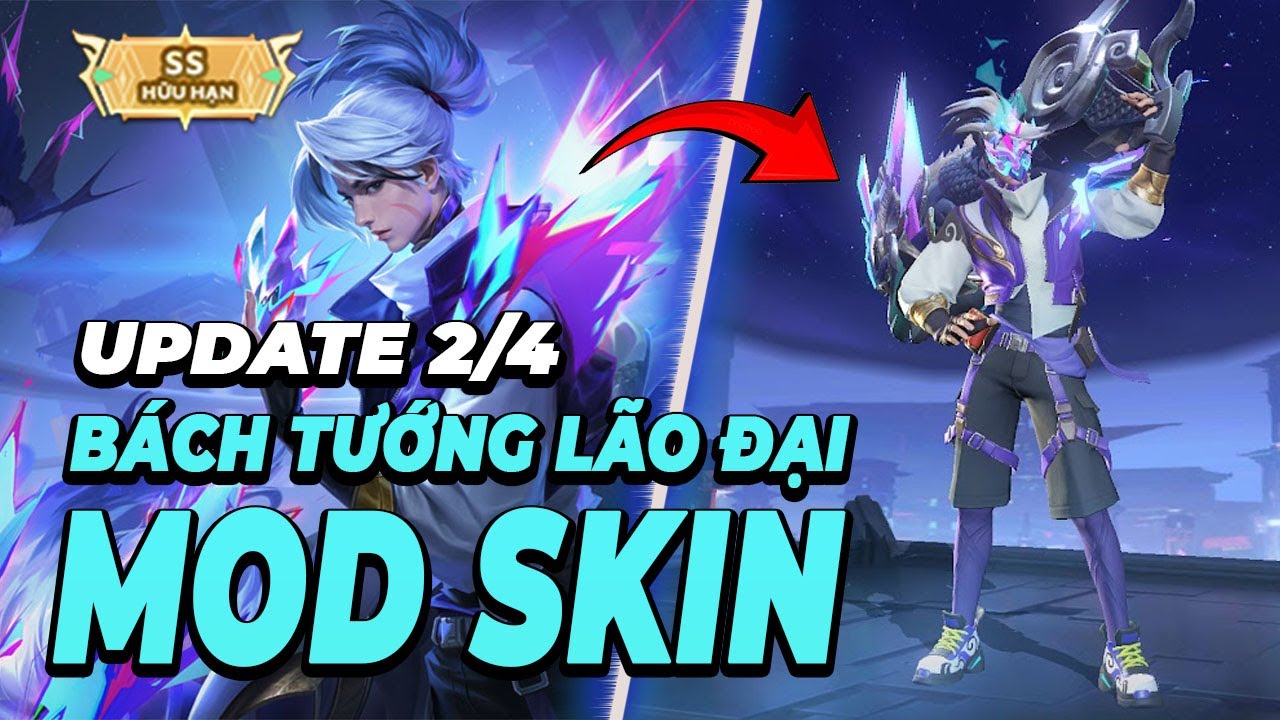 Hướng Dẫn MOD Skin Rourke Bách Tướng Lão Đại | Sau Cập Nhật 28/03 | Fix ...