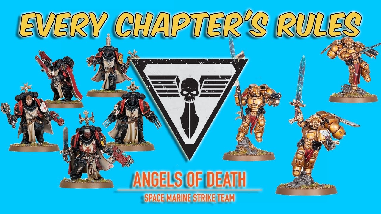 Every Space Marine CHAPTER Rules in Kill Team - YouTube