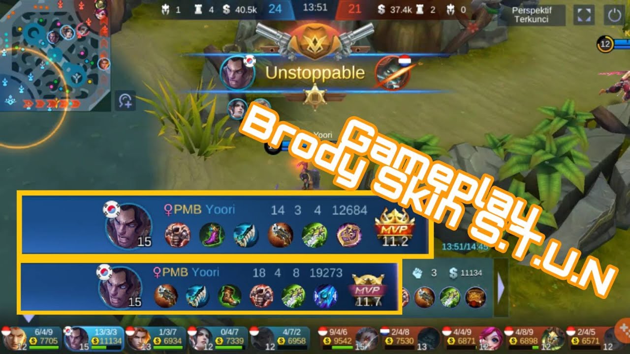 GAMEPLAY BRODY SKIN S.T.U.N - YouTube
