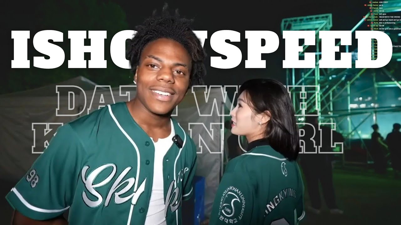 Ishowspeed Date With Korean Girl 🩷🇰🇷 - YouTube