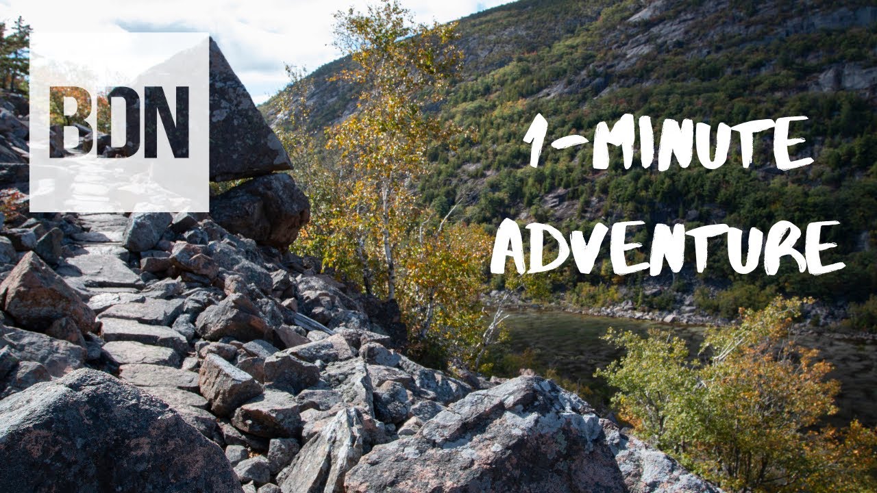 Hiking Beachcroft Path in Acadia National Park, Maine | 1-Minute Hike ...