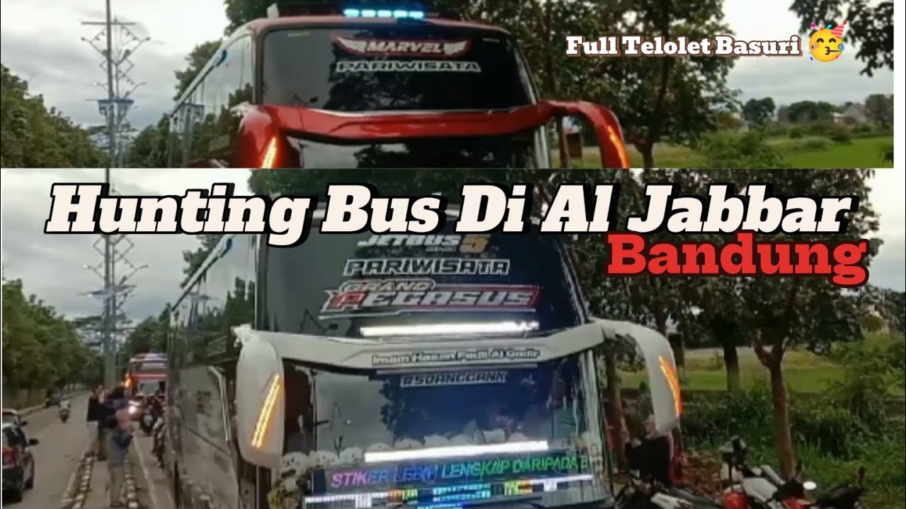 KONVOI PEGASUS VS MARVEL 🥳 Telolet Basuri, Bus Telolet Basuri #video # ...