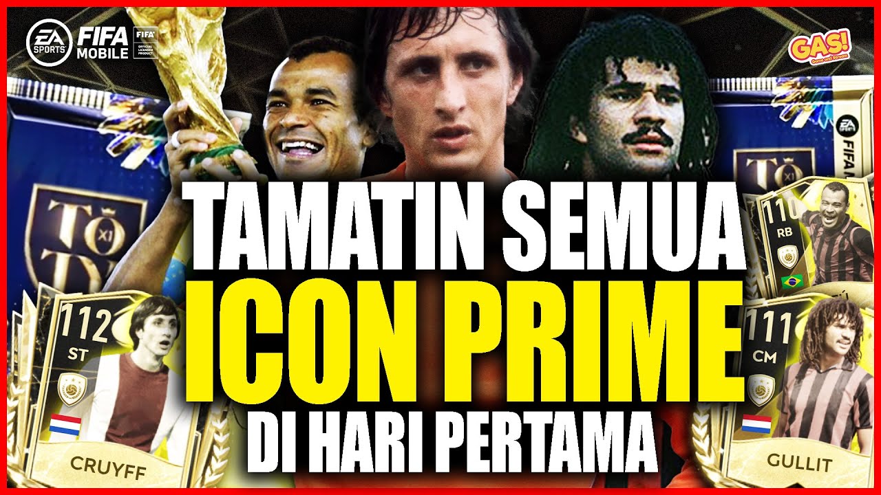 TAMATIN SEMUA ICON PRIME DI HARI PERTAMA!!🔥 - FIFA Mobile Indonesia ...