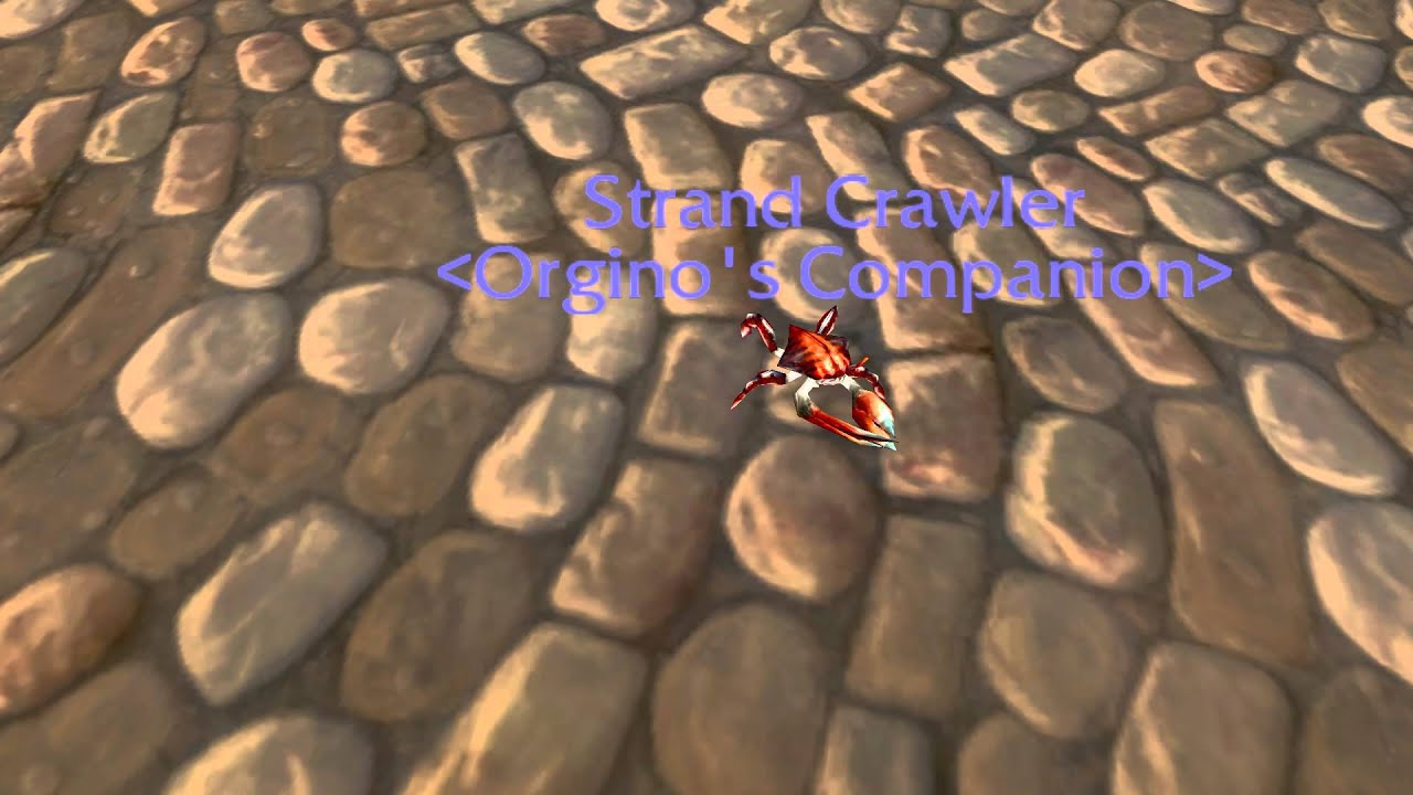 Strand Crawler Companion from Bag of Shiny Things - YouTube