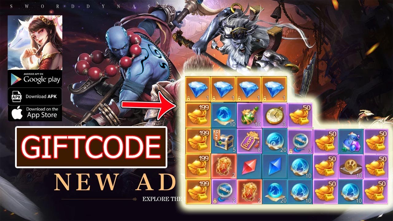 Sword Dynasty Immortal & All Redeem Codes | 15 Giftcode Sword Dynasty ...