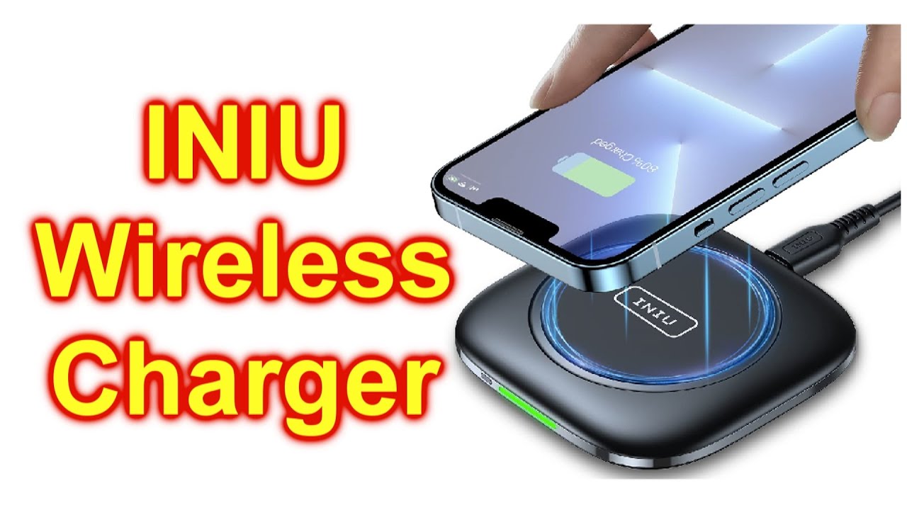 INIU Wireless Fast Charging Pad Ubnbox and How To Use - YouTube