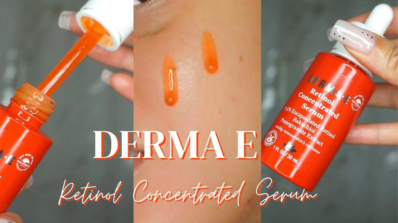 DERMA E ANTI WRINKLE RETINOL CONCENTRATED SERUM REVIEW | EUNIYCEMARI ...