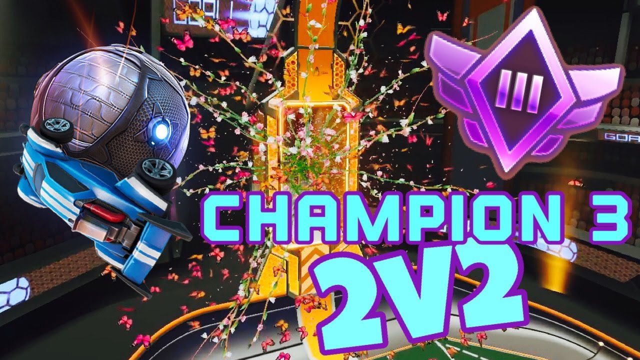 Hitting Champ 3 in 2v2 Sideswipe | Doubles Gameplay - YouTube