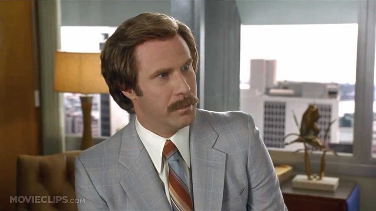 Best Anchorman Scene- 60% of the time, it works all the time - YouTube