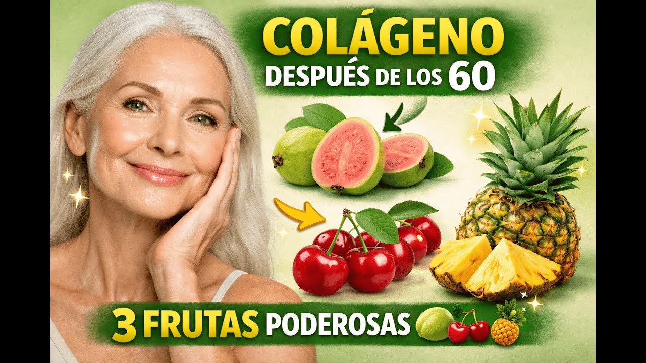 👵 Después de los 60: estas 3 FRUTAS protegen y refuerzan tu COLÁGENO ...