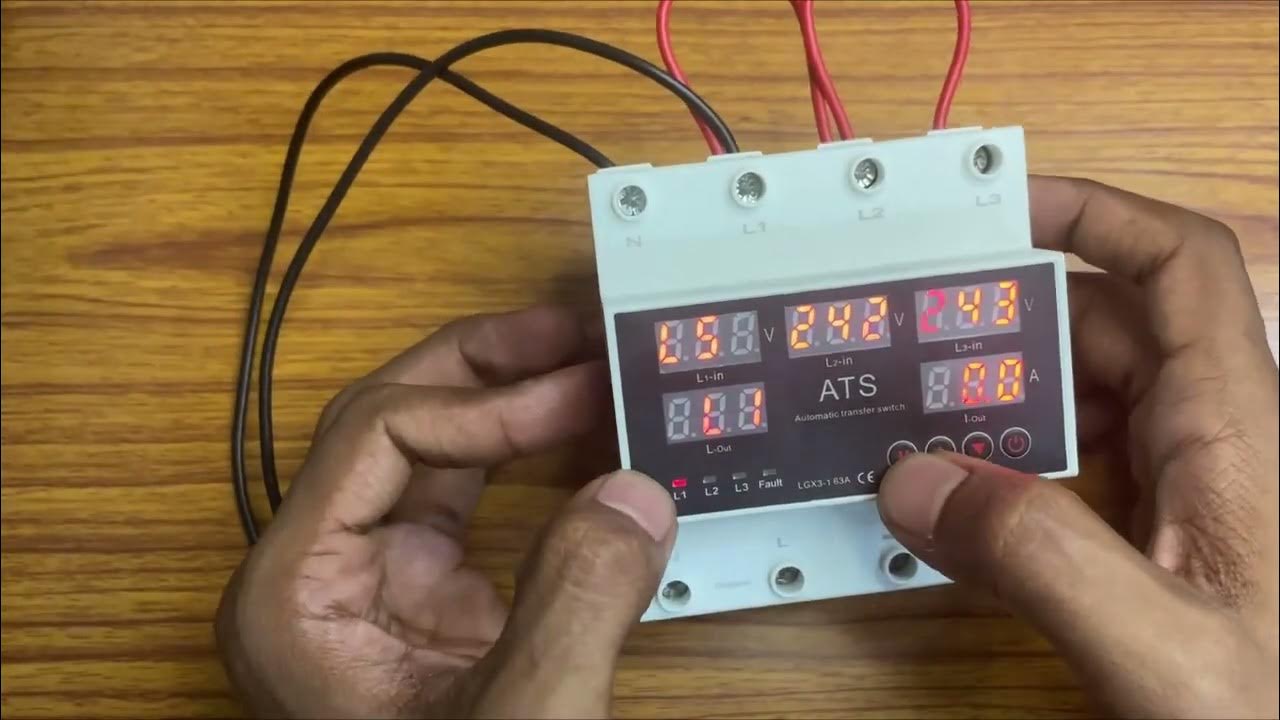 Ultimate Home Voltage Protector with Automatic ChangeoveR |Over & Under ...