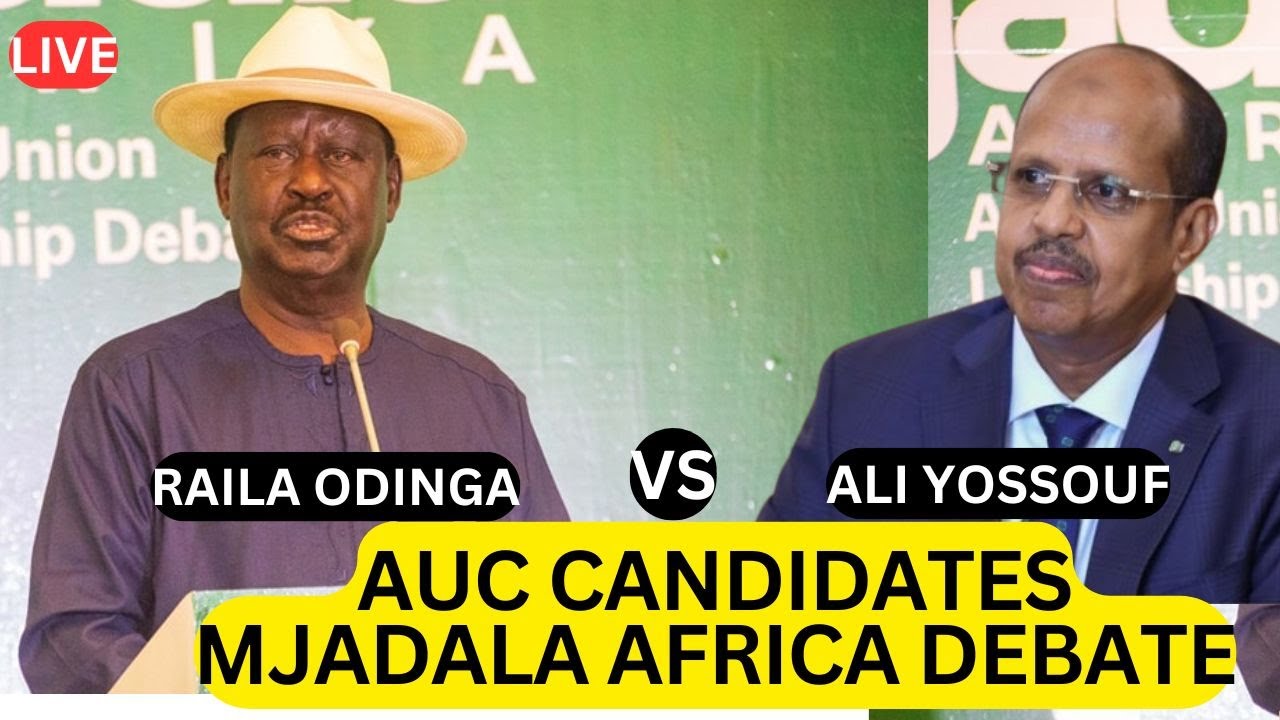 LIVE! RAILA ODINGA ADDRESSING THE NATION AS HE FACE ALI YOUSSOUF AT ...