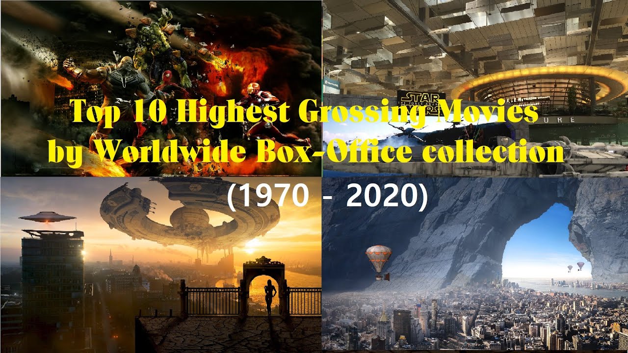 Top 10 Highest Grossing Movies by Worldwide Box office collection 1970 ...