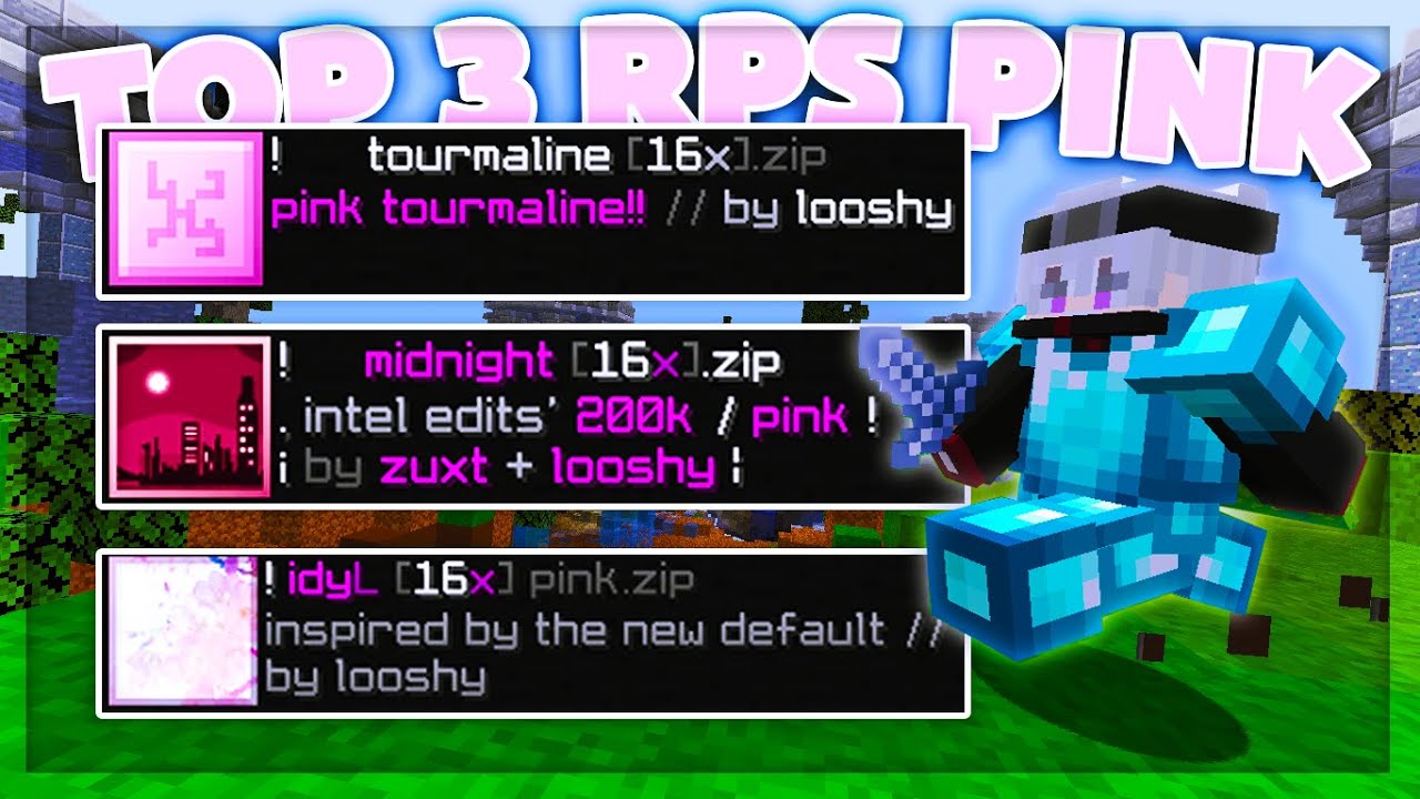 TOP 3 BEST PINK BEDWARS TEXTURE PACKS (1.8.9 FPS BOOST) - YouTube