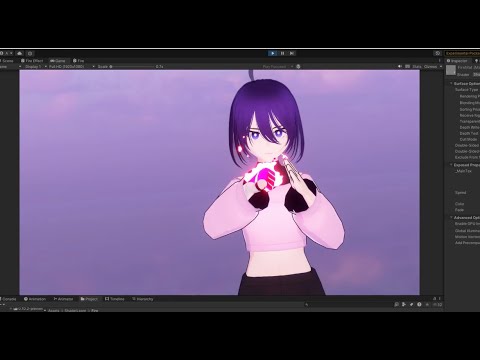 Fire Effect and Light Settings ( 3D Anime Game on Unity ) - YouTube