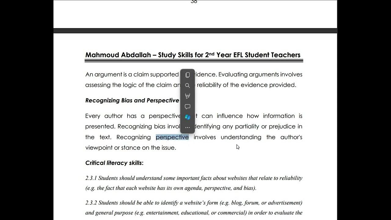 Study Skills: Chapter 2 - Part 2 - YouTube