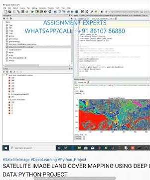 SATELLITE IMAGE LAND COVER MAPPING USING DEEP LEARNING TECHNIQUES WITH SENTINEL DATA-PYTHON ...