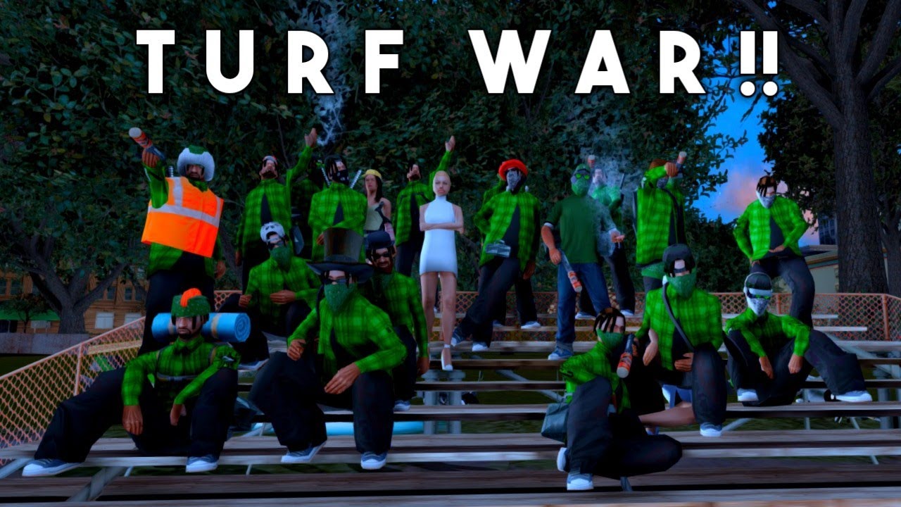 TURF GANG !! MISI MEMPERTAHANKAN WILAYAH RIOT'S | GTA SAMP INDOKU ...