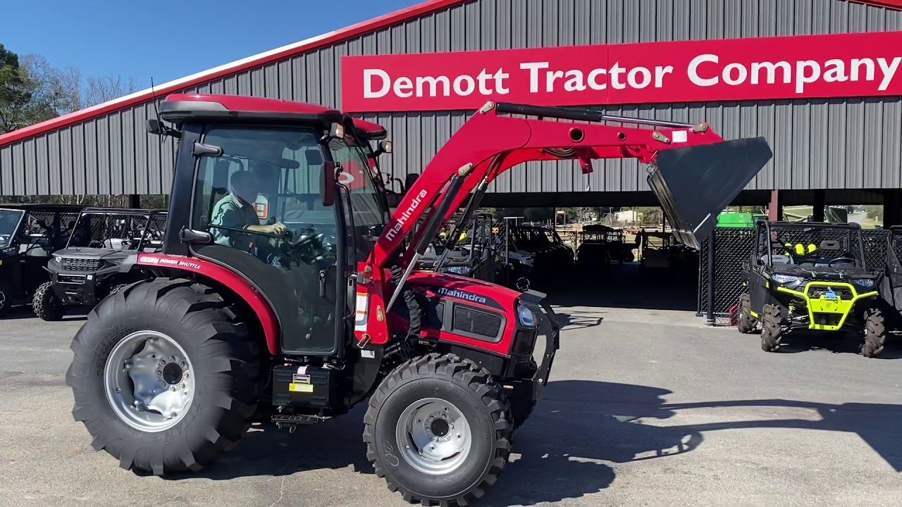 Mahindra 3650 Cab Tractor - YouTube