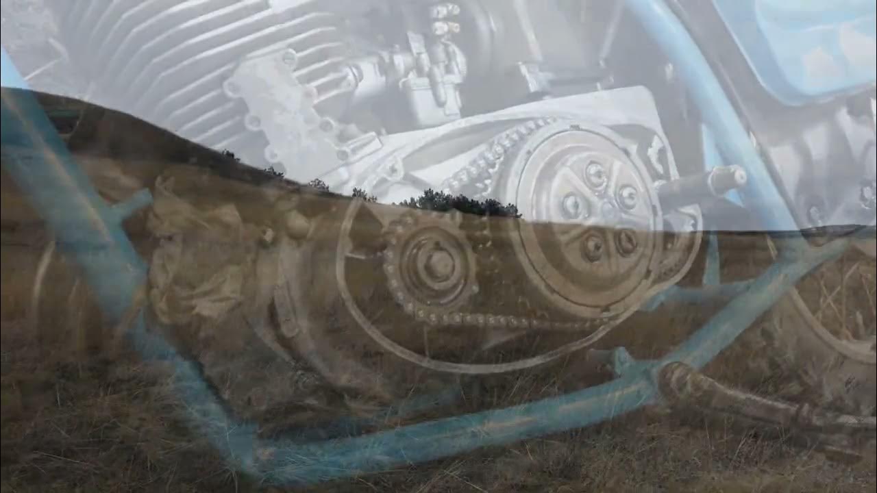 иж планета пробуксовывает корзина - YouTube