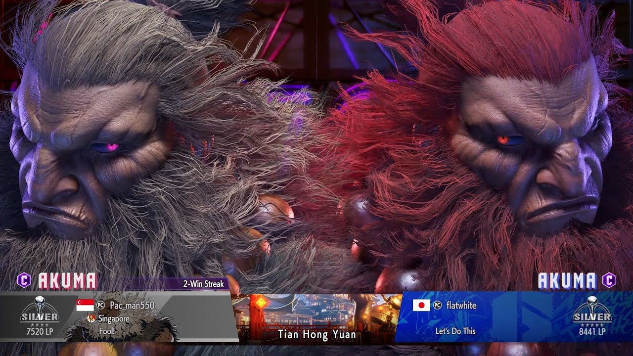 Street Fighter 6 - Akuma Online Ranked Match #34 (Against Akuma) - YouTube