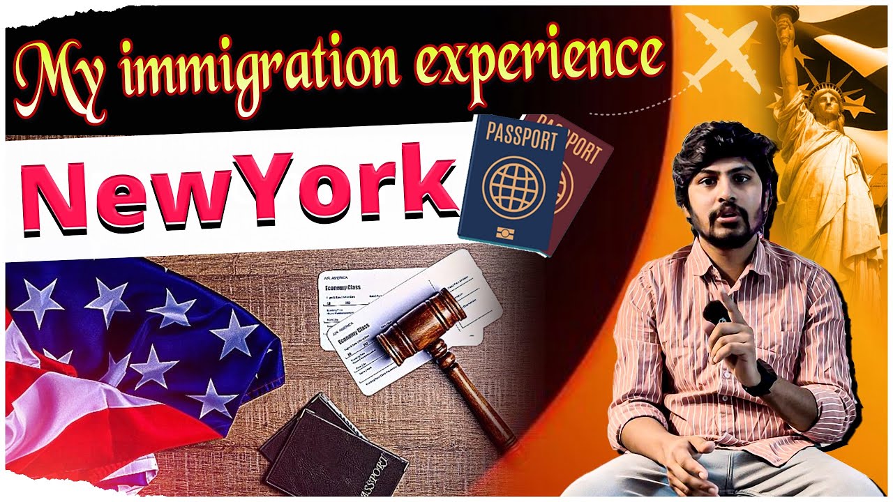 My immigration experience New York #usa#f1visa#usateluguvlogs# ...