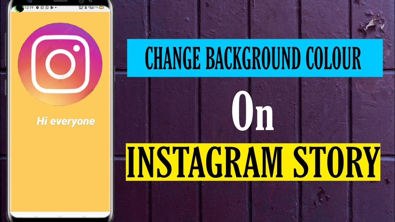 How To Change Background Colour On Instagram Story YouTube how-to-change-background-colour-on-instagram-story-youtube