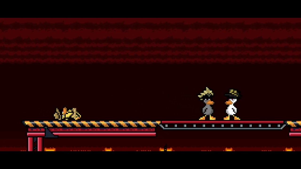 Dio vs Jotaro, but they're Ducks - YouTube