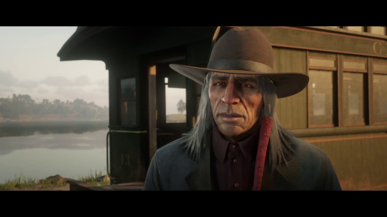 Red Dead Redemption 2 - Epilogue Cutscene - John Meets Rains Fall - YouTube