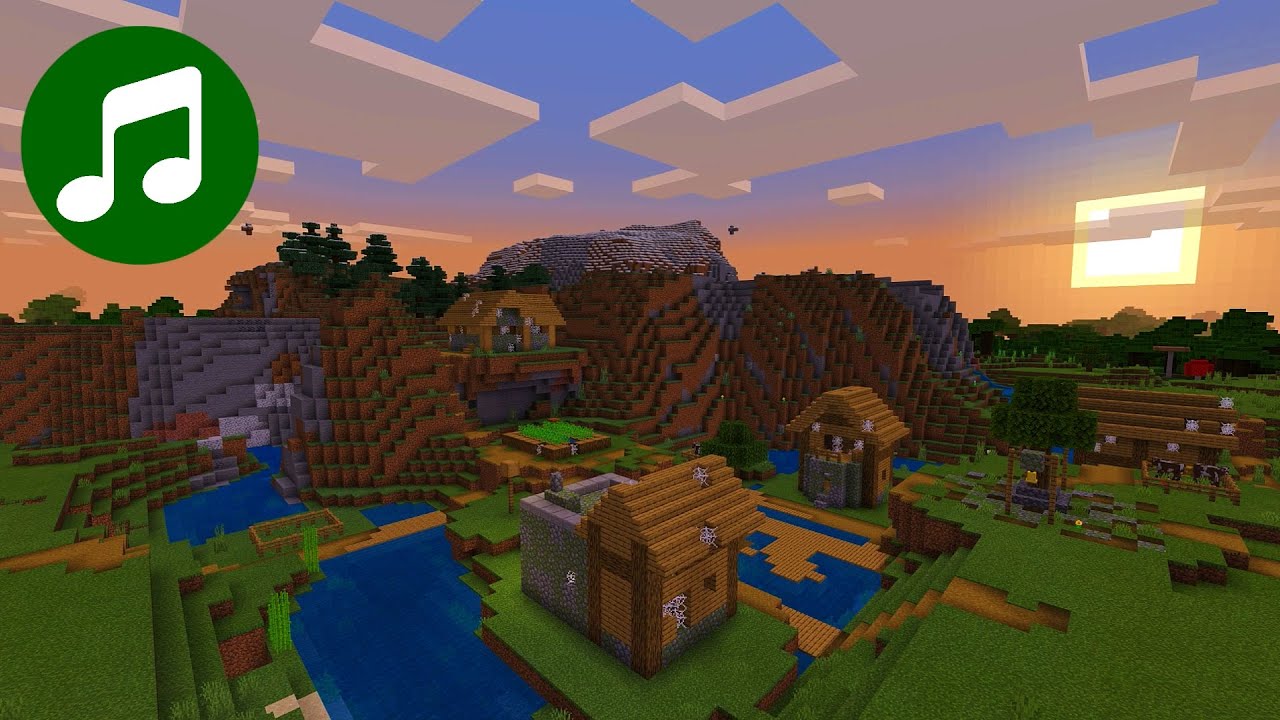 Pixel Village 🎵 Relaxing MINECRAFT Ambient Music (Minecraft OST ...