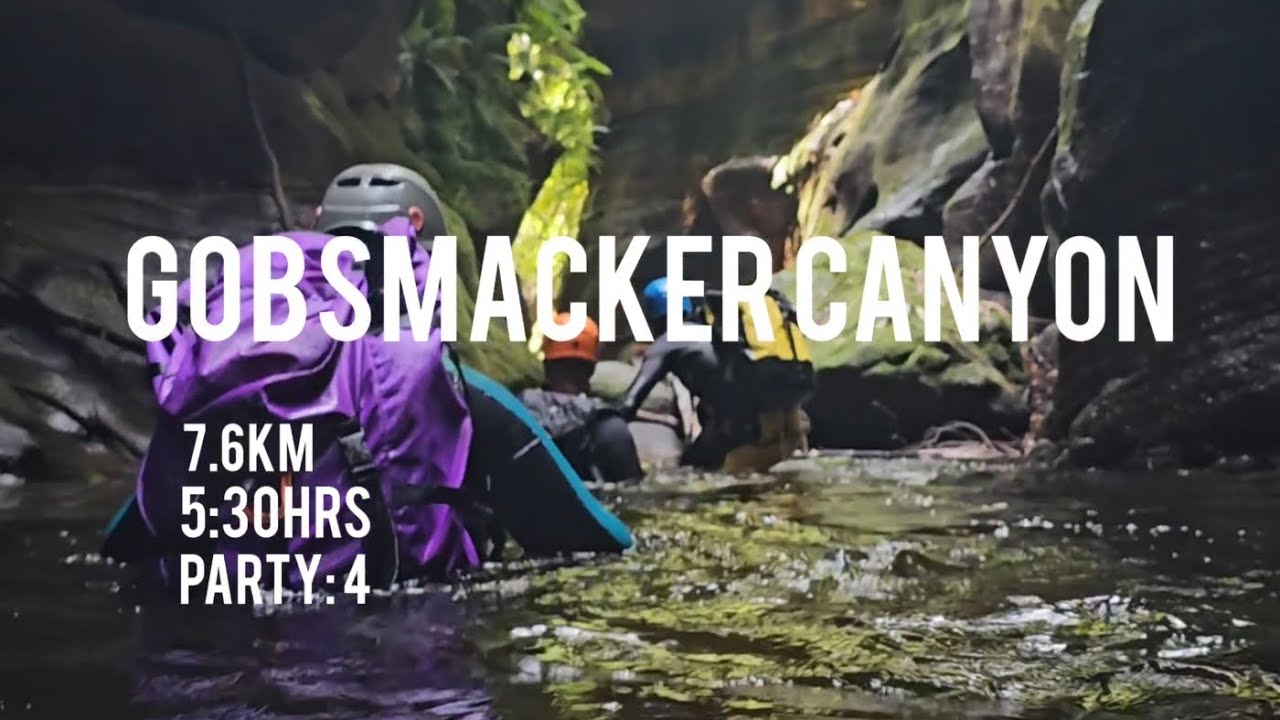 Gobsmacker Canyon (v2a2 III), Mt Wilson - YouTube