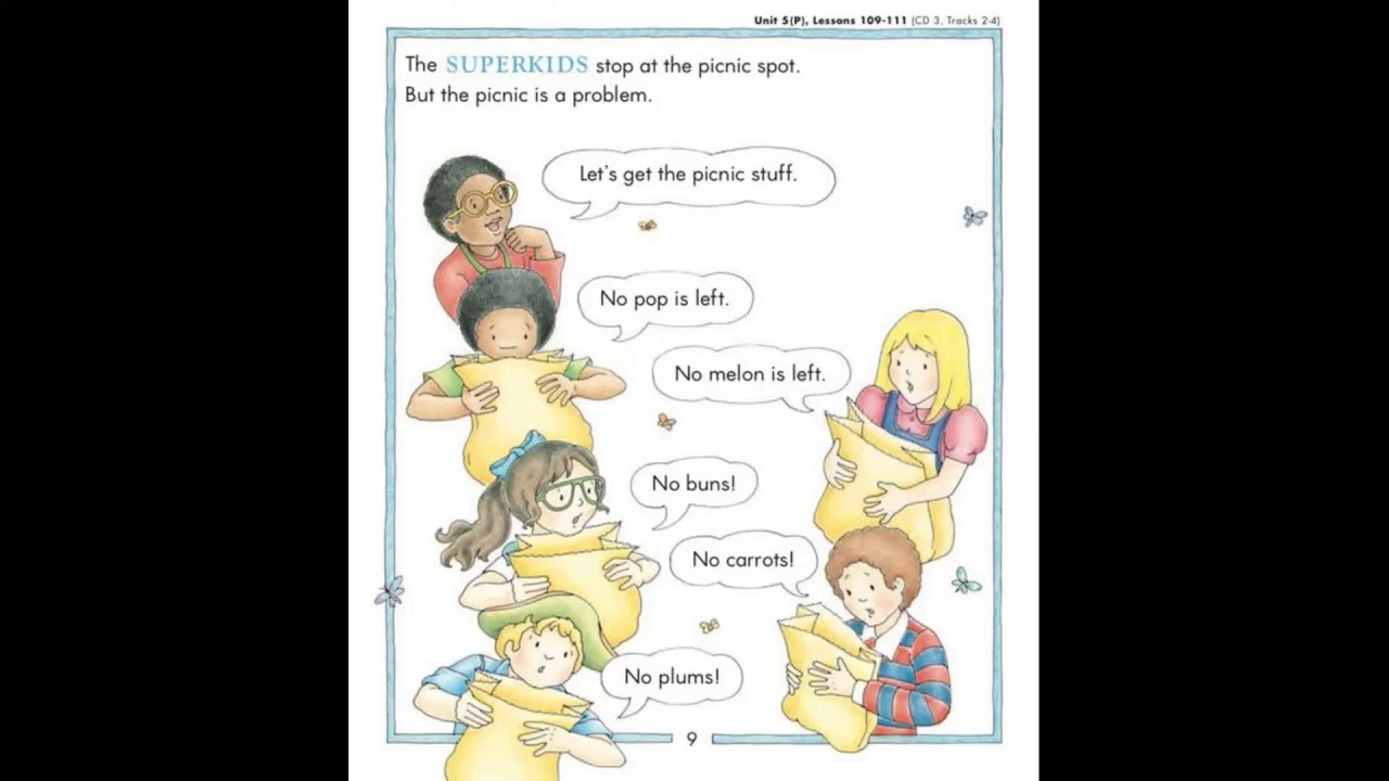 Kindergarten Reading Superkids' Club Lesson 111 - YouTube