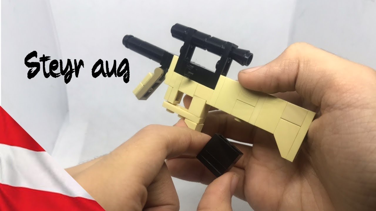 Mini lego steyr aug - YouTube