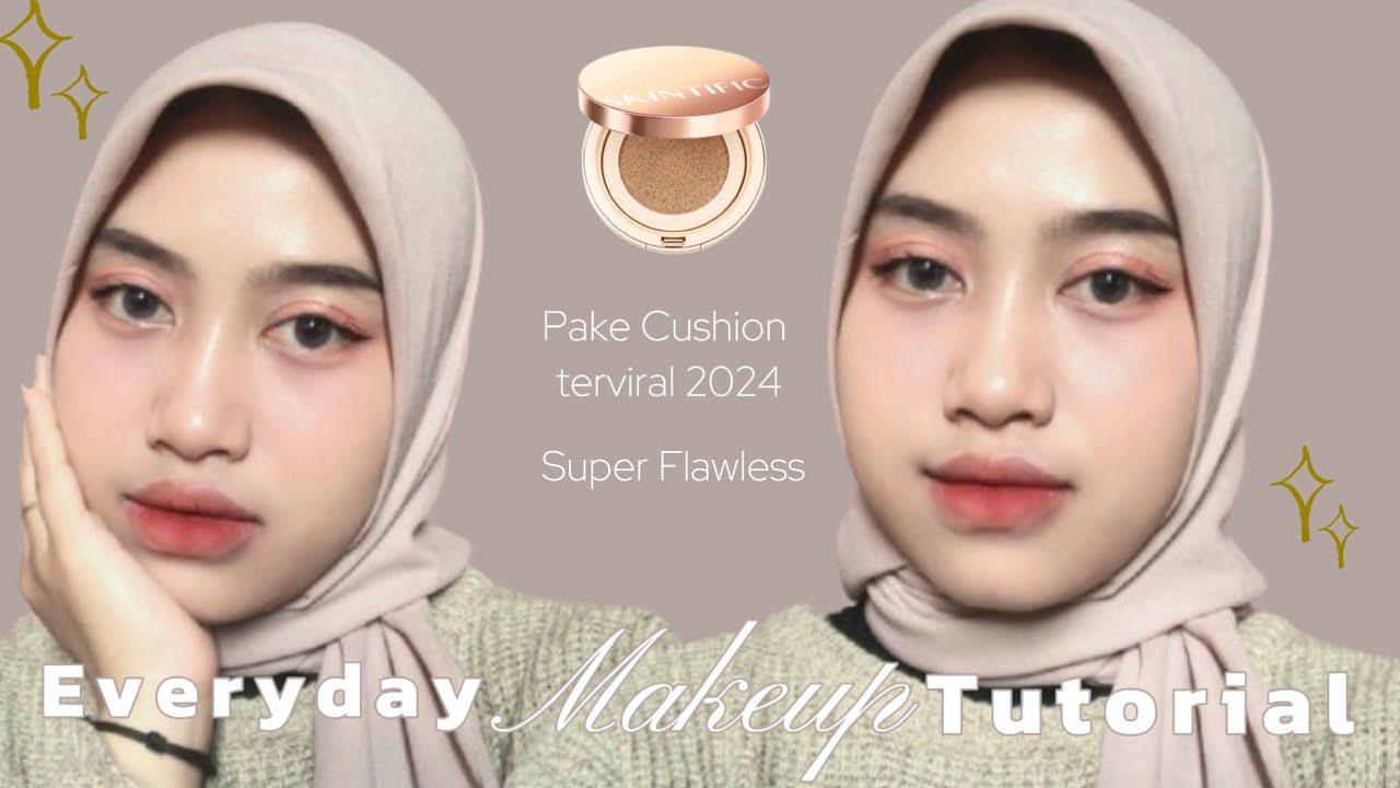 EVERYDAY MAKEUP TUTORIAL | PAKE CUSHION VIRAL - YouTube