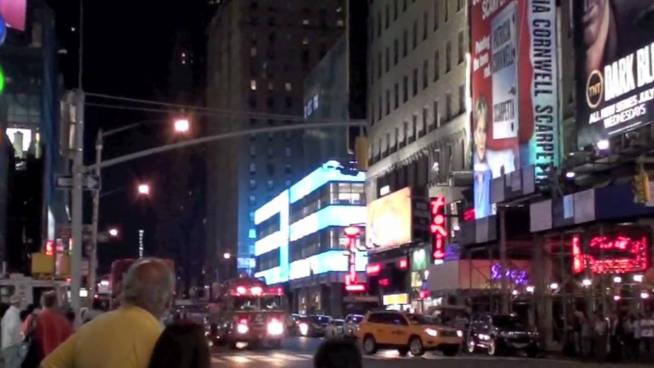Fire Department Time Square New York - YouTube