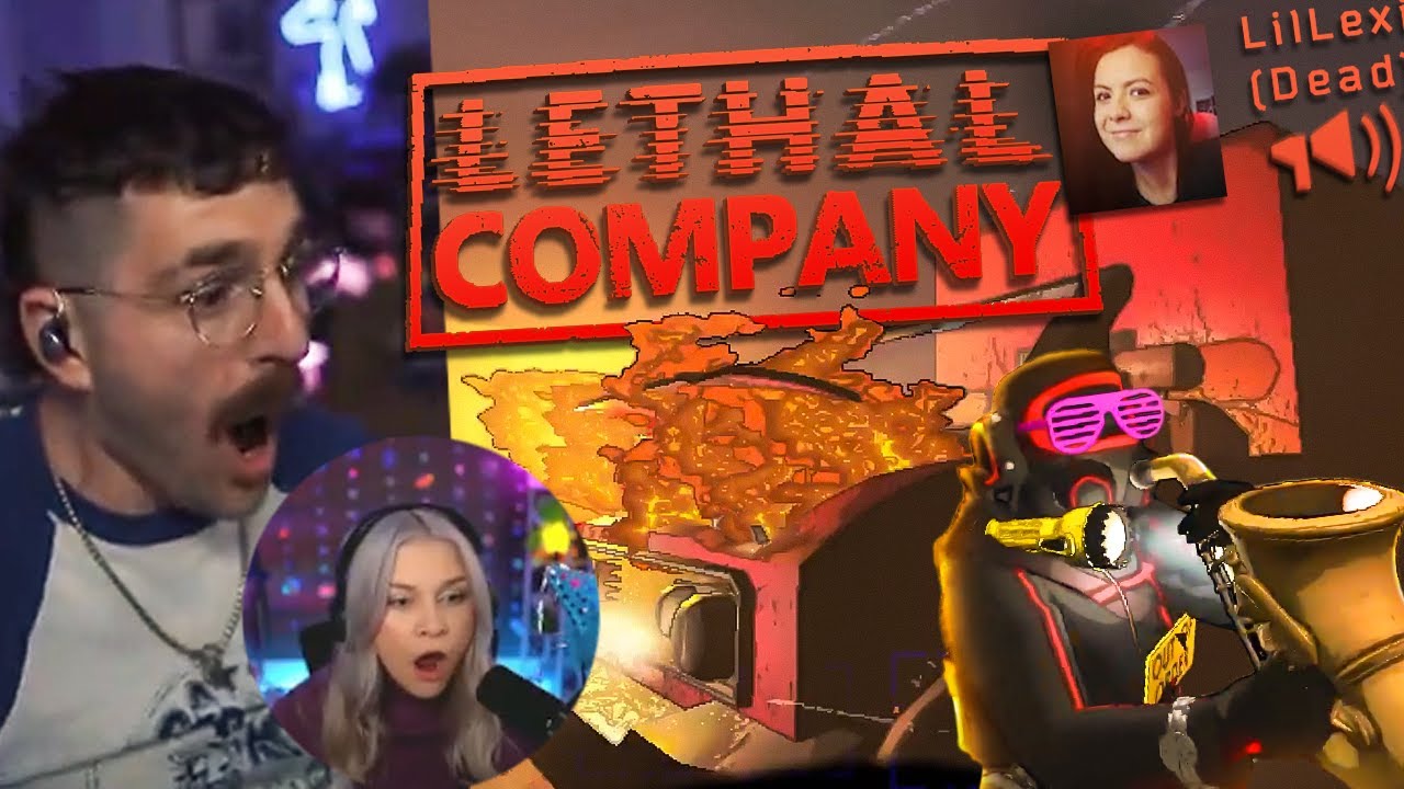 not getting invited to the next girls night // lethal company - YouTube