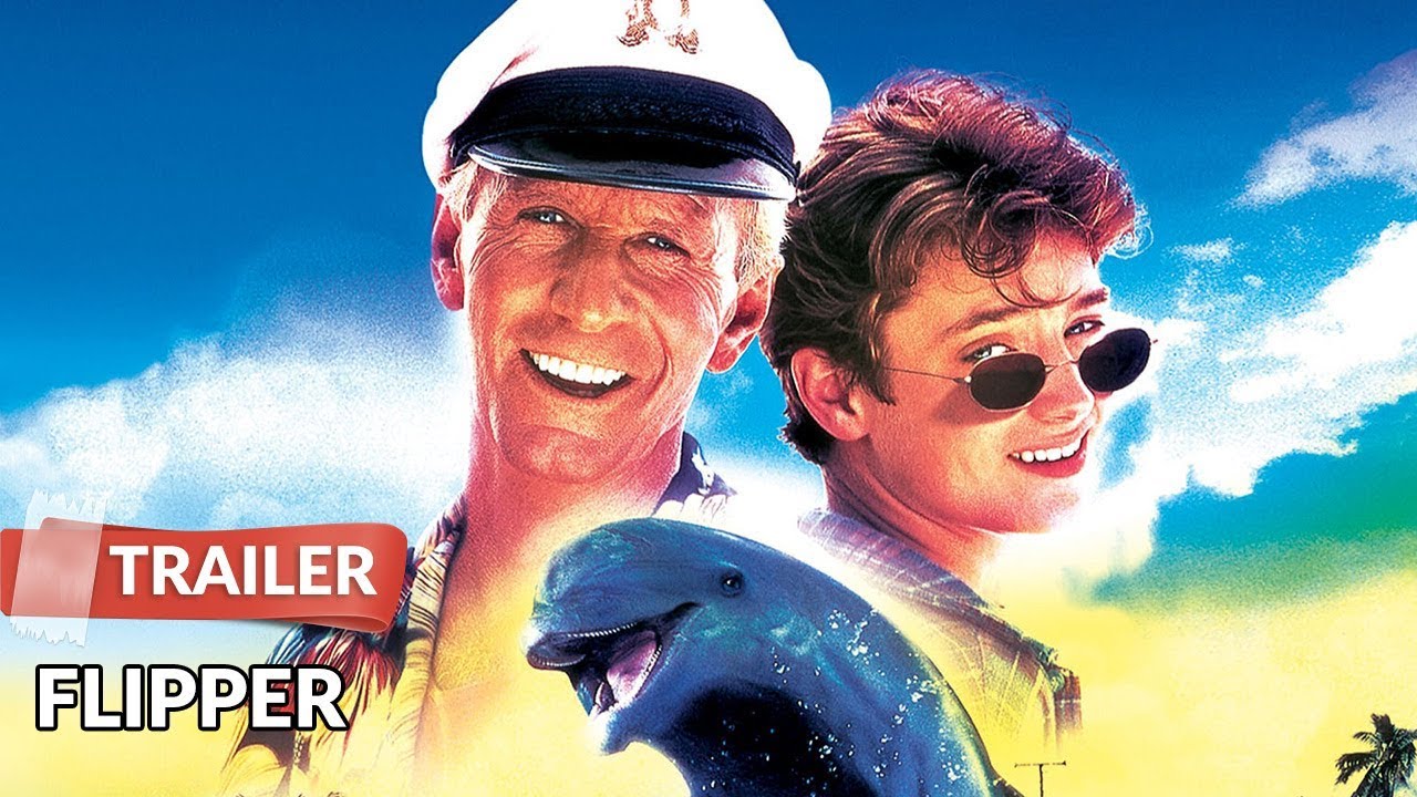 Flipper (1996) Trailer | Paul Hogan | Elijah Wood - YouTube