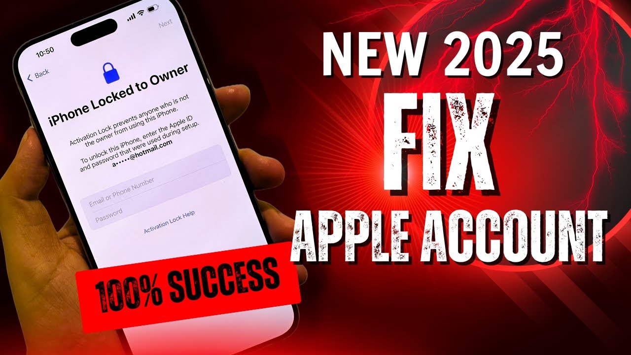Fix Apple Account & Remove The Activation Lock on iPhone Locked To ...