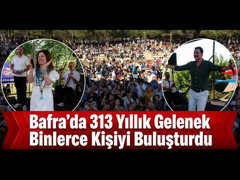 Bafra’da 313 Yıllık Gelenek Binlerce Kişiyi Buluşturdu