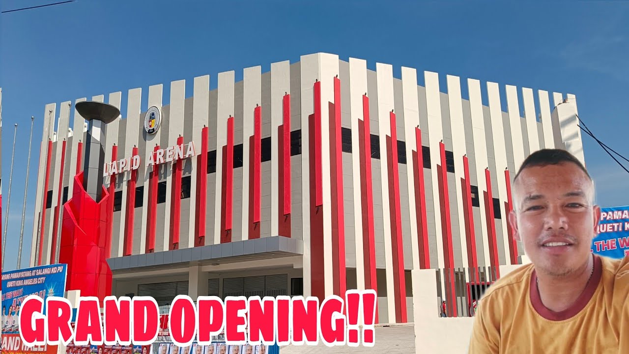 Grand Opening LAPID ARENA TOUR at angeles City pampanga - YouTube