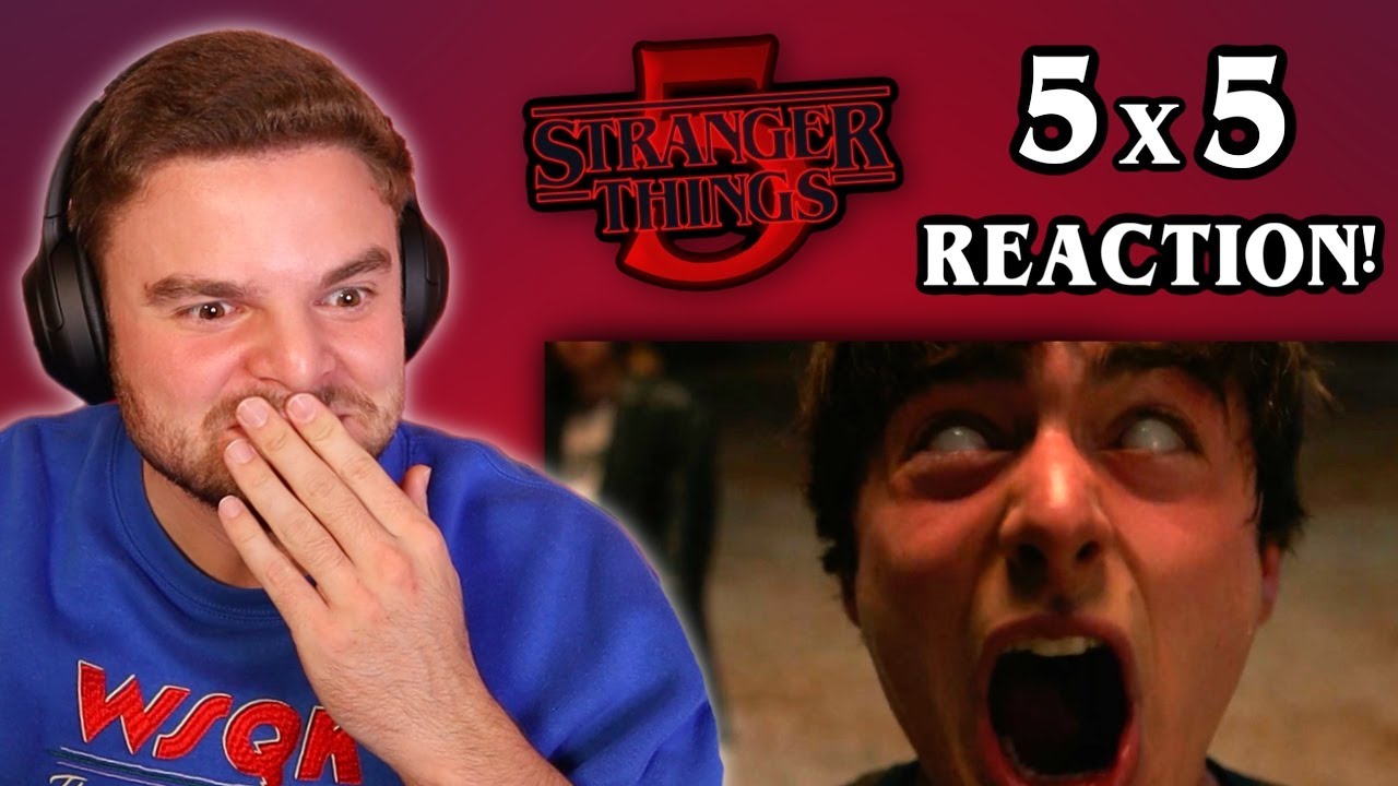 Stranger Things Season 5 Episode 5 "Shock Jock" REACTION! - YouTube