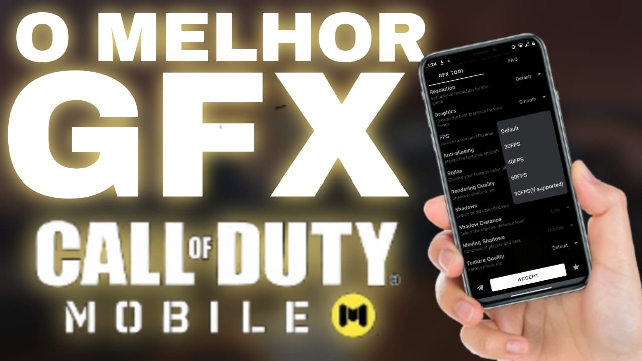 O MELHOR GFX DO COD MOBILE - YouTube