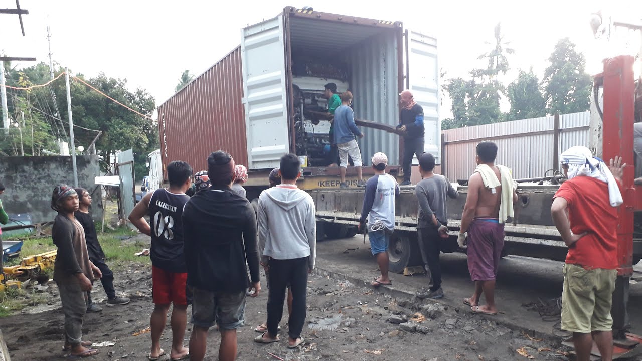 CONTAINER ARRIVAL FROM KOREA/BONGO TRUCKS - YouTube