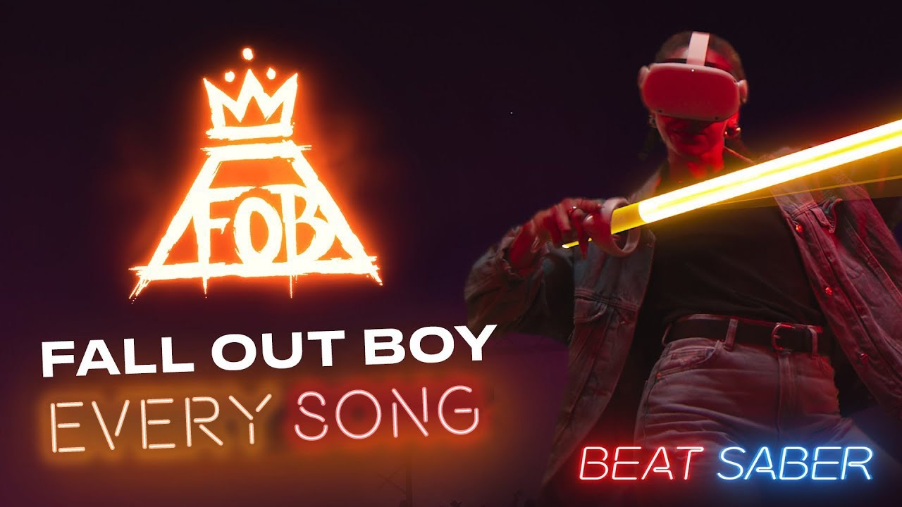 Fall Out Boy Beat Saber Music Pack Full Showcase | Every Song Expert+ ...