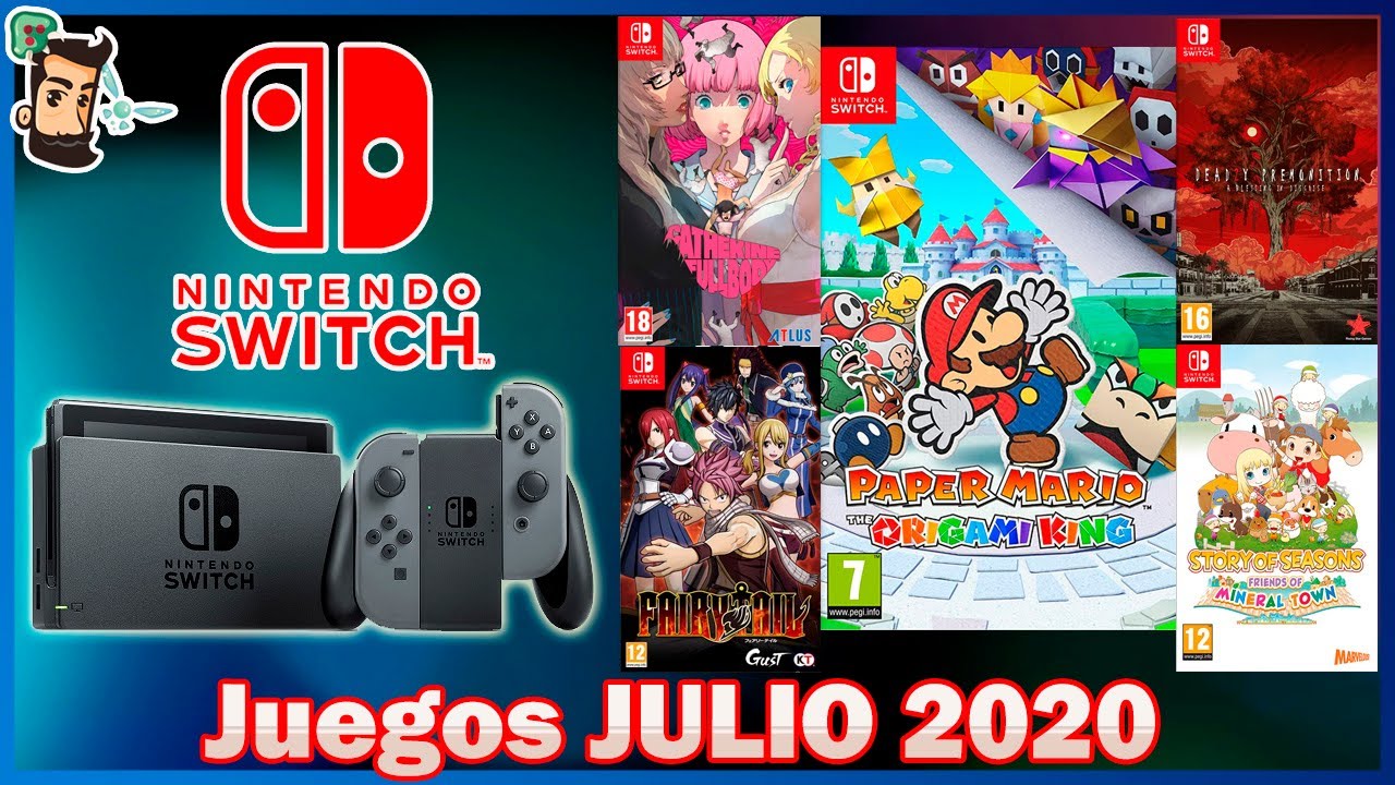Lanzamientos de JULIO 2020 en Nintendo SWITCH | Novedades - YouTube